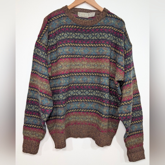 Christopher Hayes | Sweaters | Christopher Hayes Mens Xl Fair Isle ...